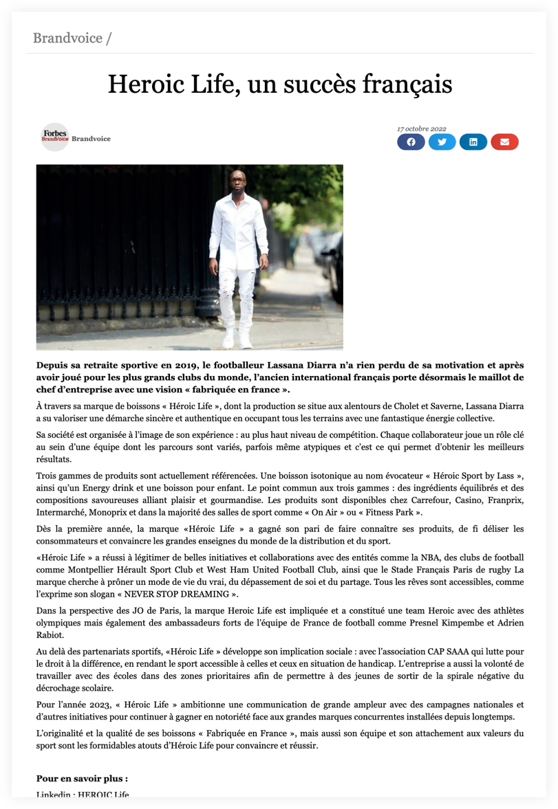 Heroic Life, un succès français - HEROIC LIFE